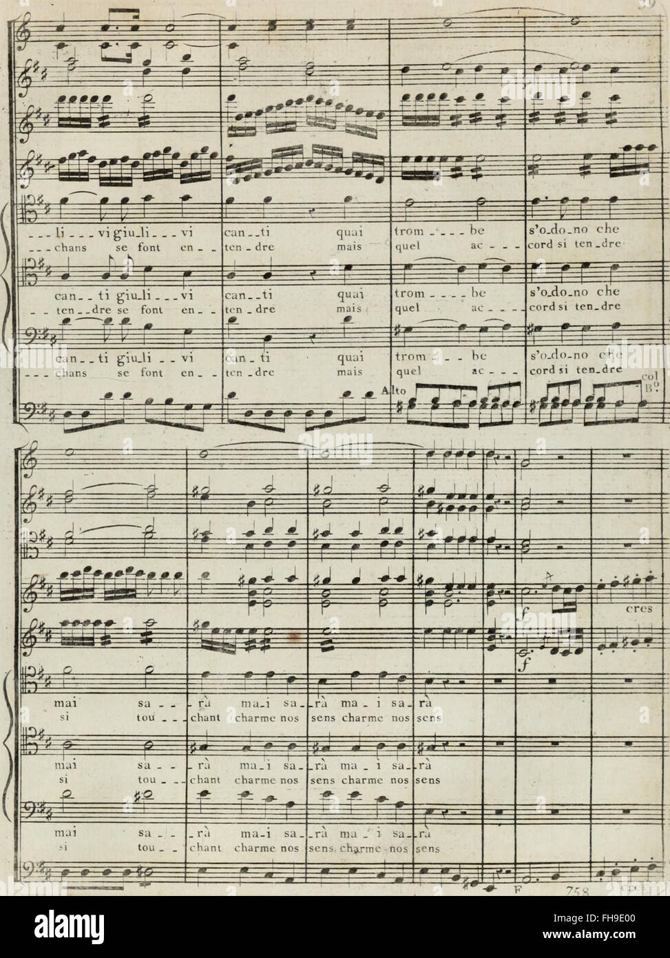 Gli Orazi e j Curiazi - opera seria (1810 Stock Photo - Alamy