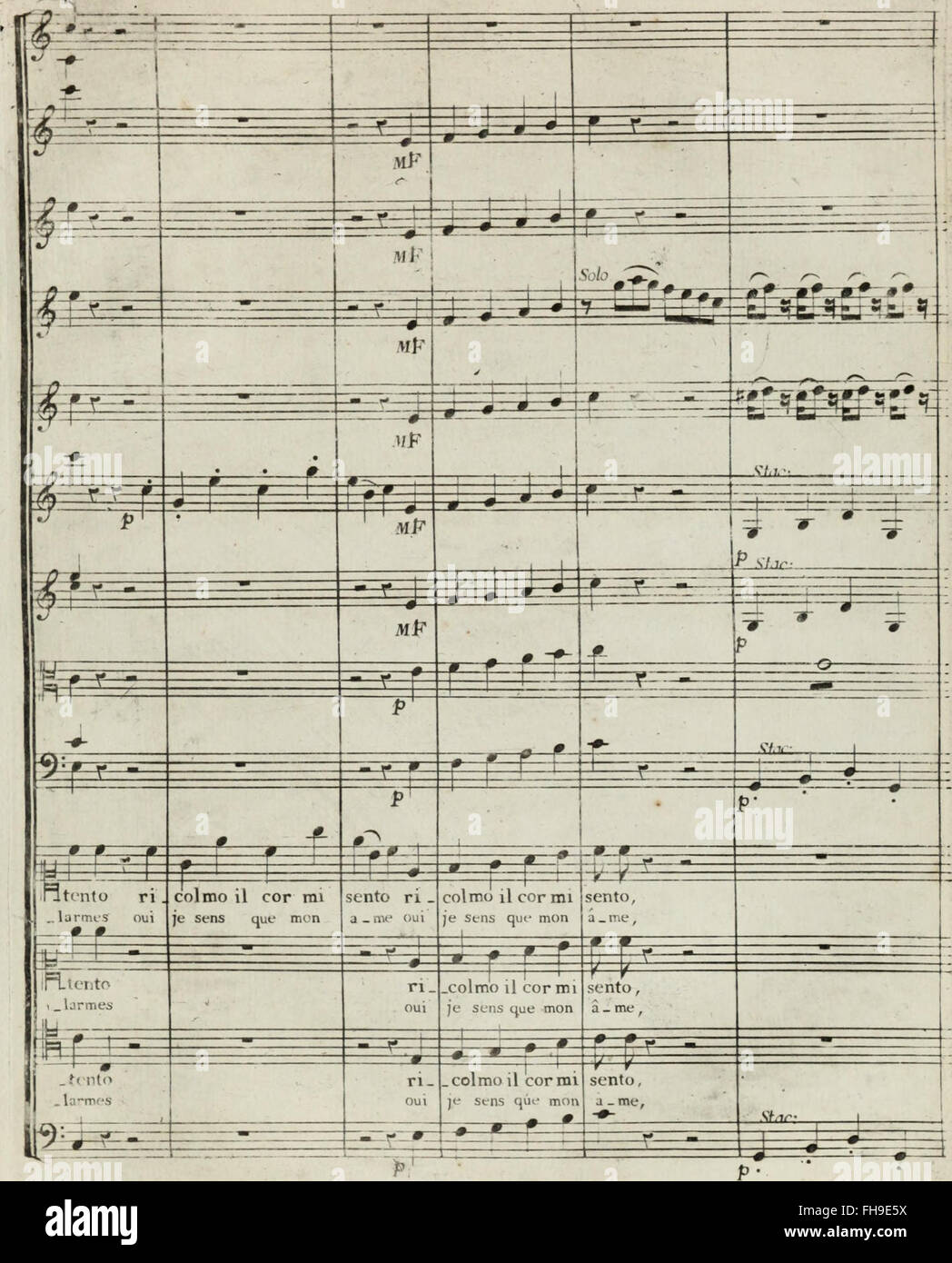 Gli Orazi e i Curiazi, a serious opera performed in 1810, based on ...