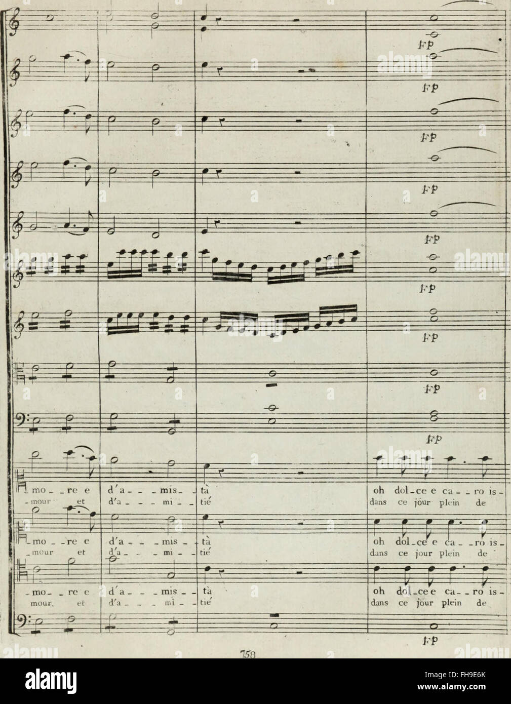 An 1810 opera seria, 'Gli Orazi e i Curiazi,' a dramatic work based on ...