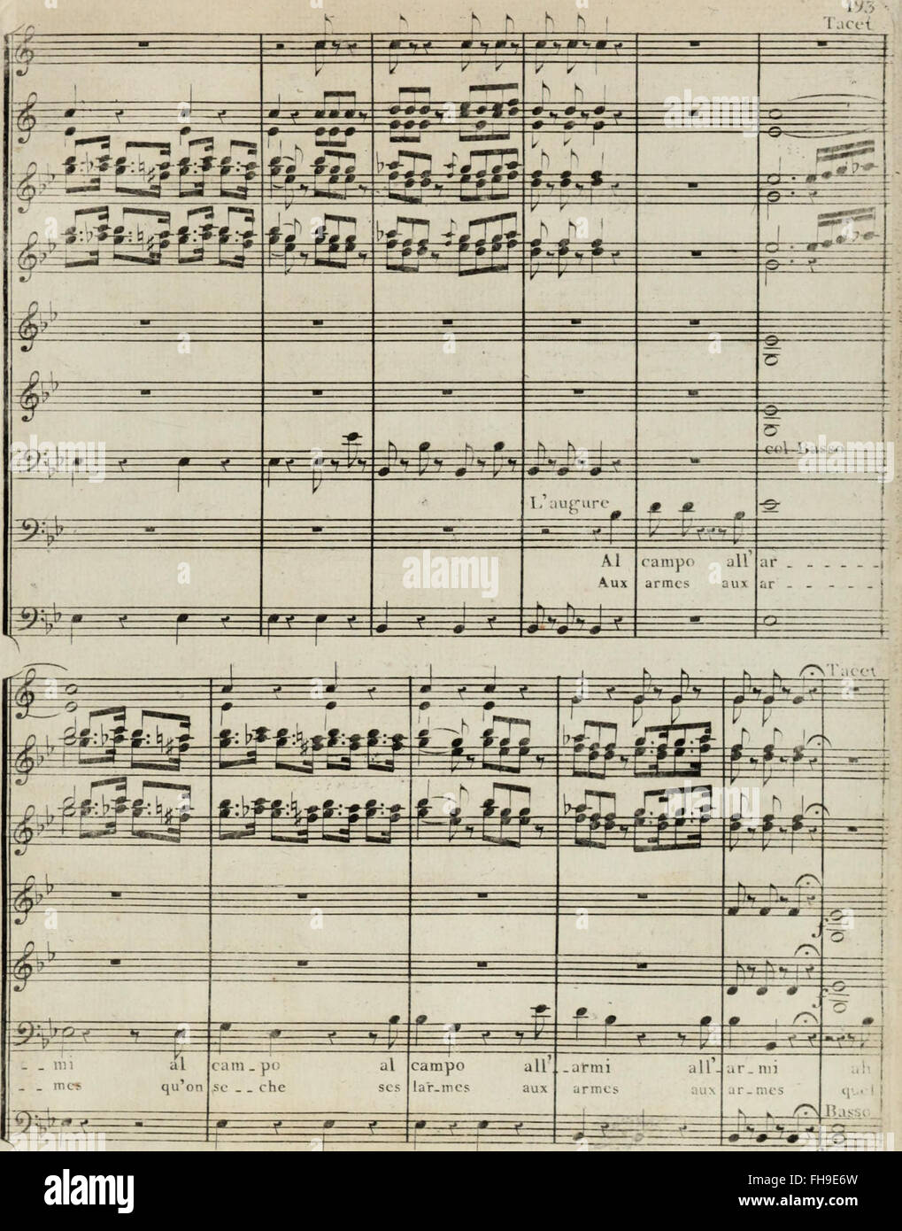 Composed in 1810, 'Gli Orazi e i Curiazi' is an opera seria by the ...