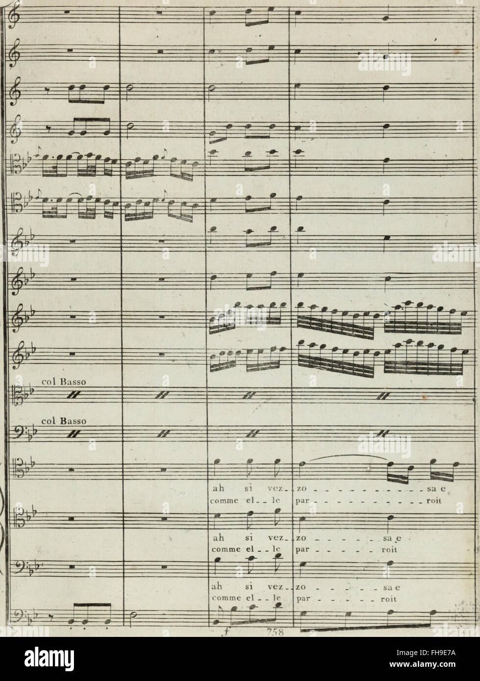 Gli Orazi e j Curiazi - opera seria (1810 Stock Photo - Alamy