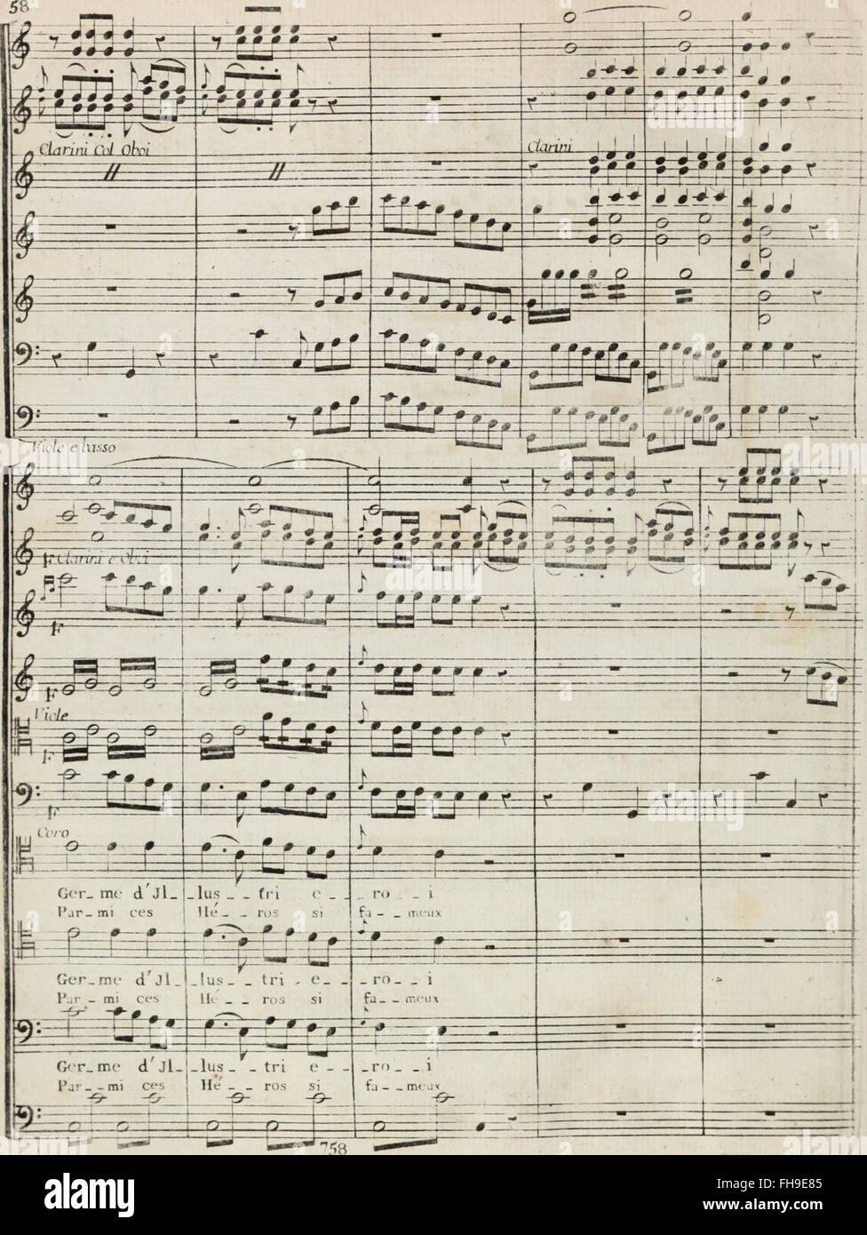 Gli Orazi e j Curiazi - opera seria (1810 Stock Photo - Alamy