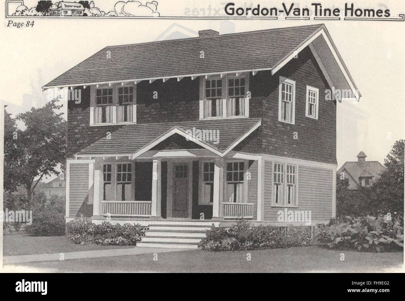 Gordon-Van Tine homes (1921), a historical reference featuring designs ...