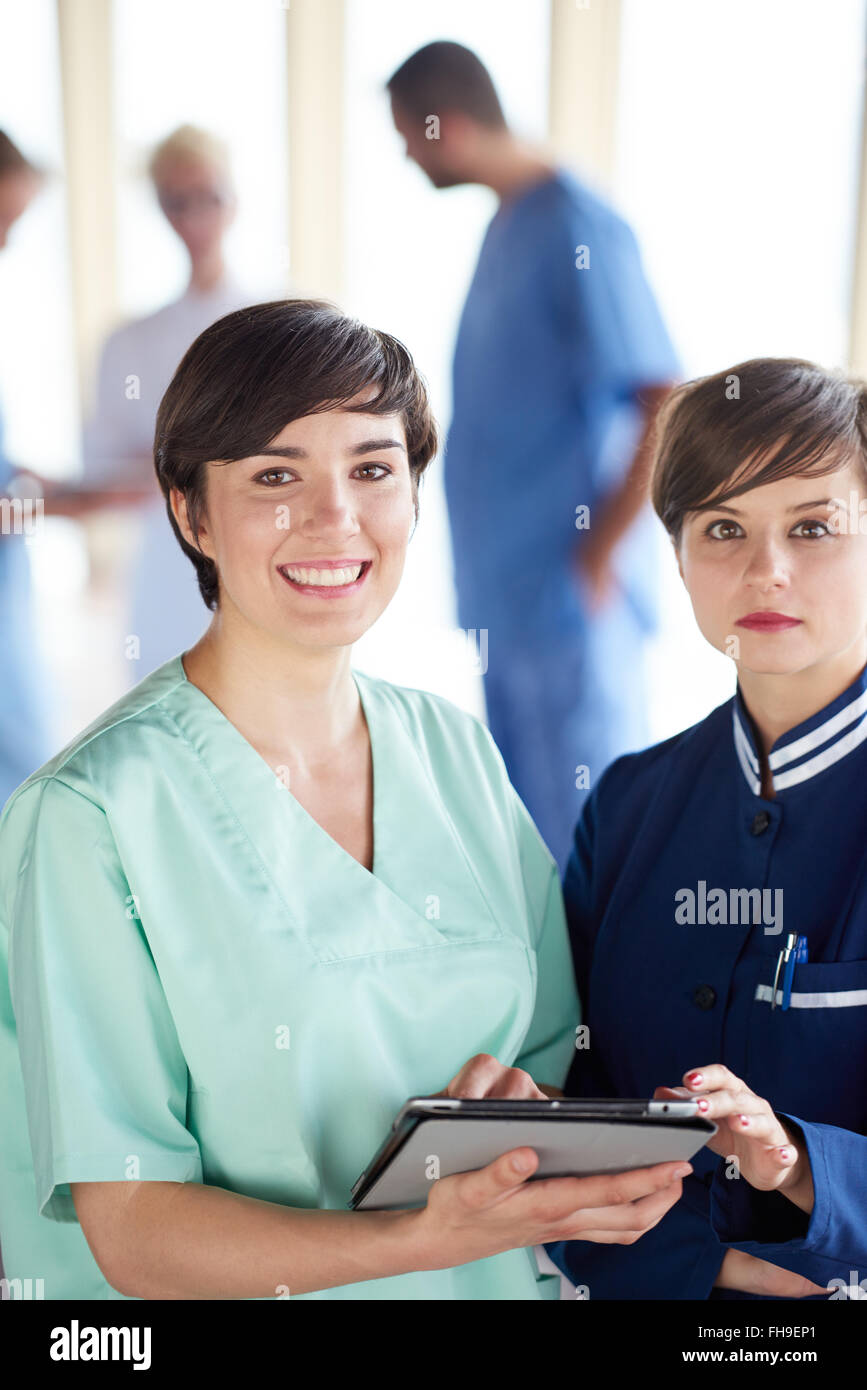 group of medical staff at hospital Stock Photo - Alamy