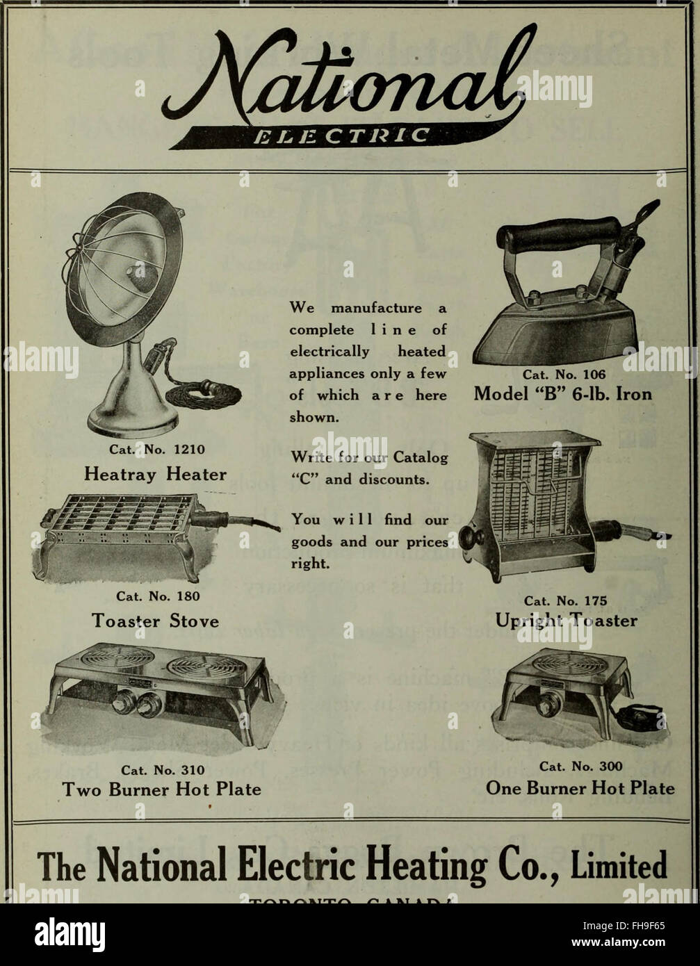 Hardware merchandising from September to December 1919 Stock Photo - Alamy