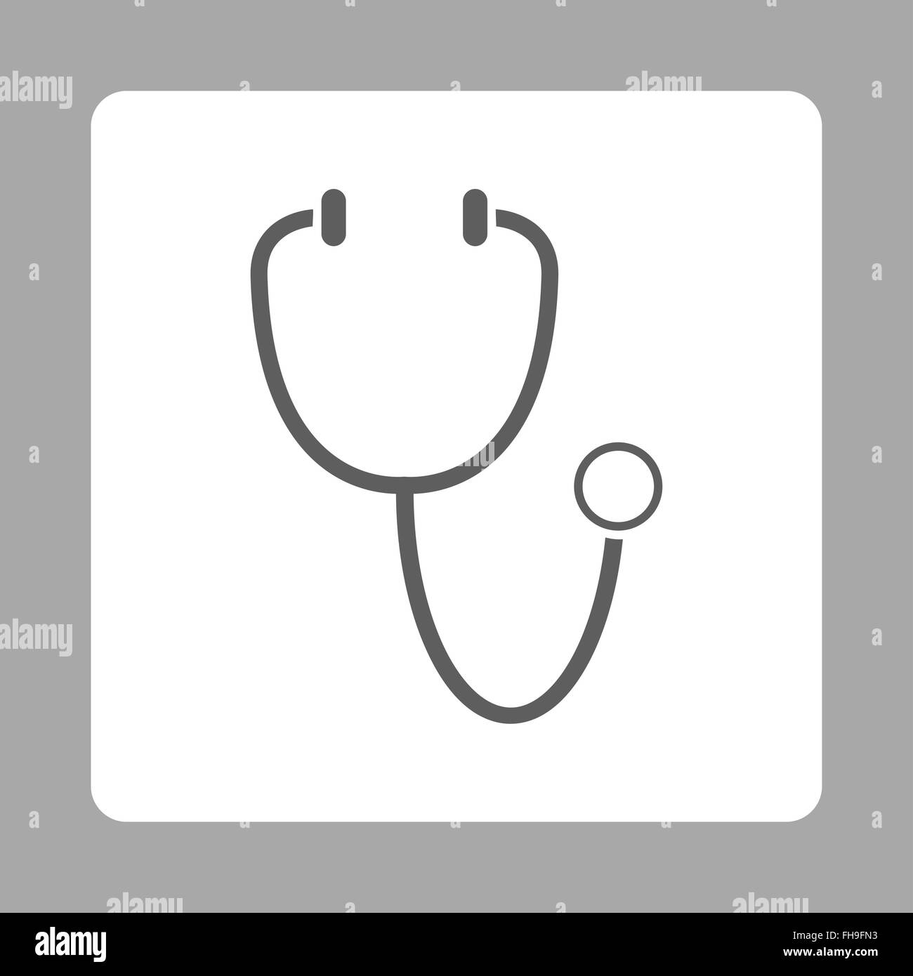 Silver stethoscope Black and White Stock Photos & Images - Alamy