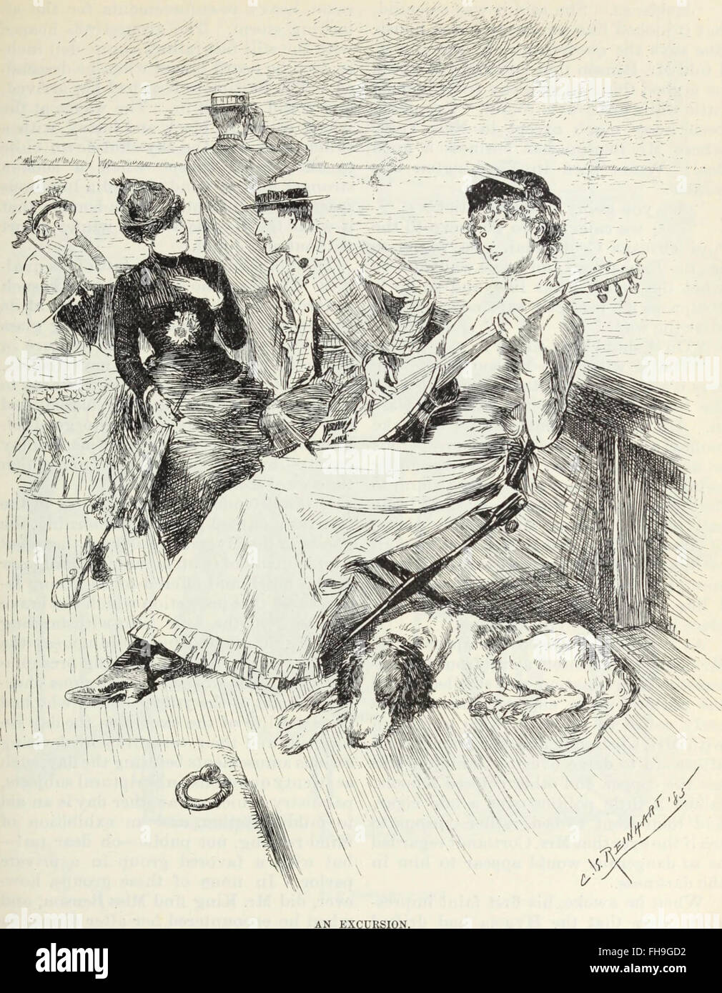 The 1886-1887 edition of *Harper's New Monthly Magazine* reflects the ...