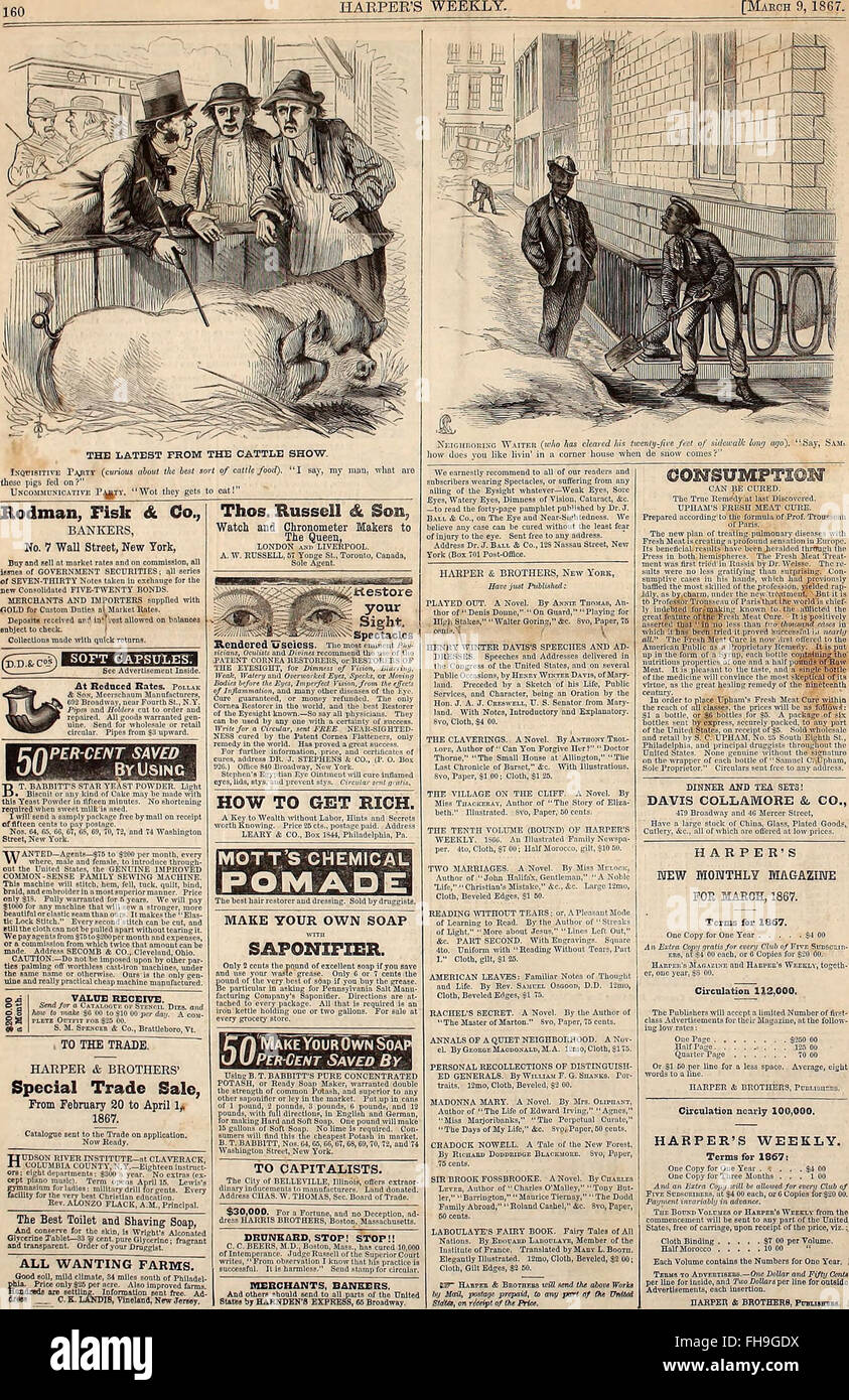 Harper's Weekly, 1857, historical magazine, American history, 19th ...