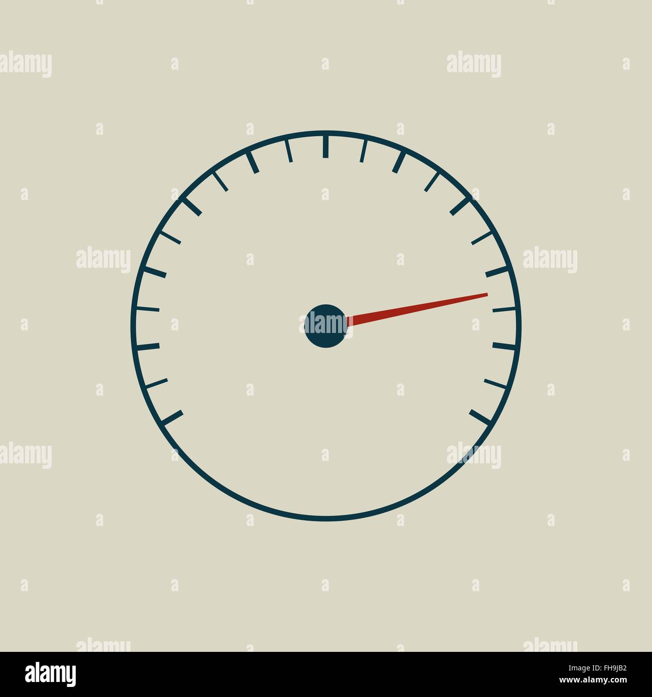 Speedometer or tachometer symbol with arrow Stock Vector Image & Art ...