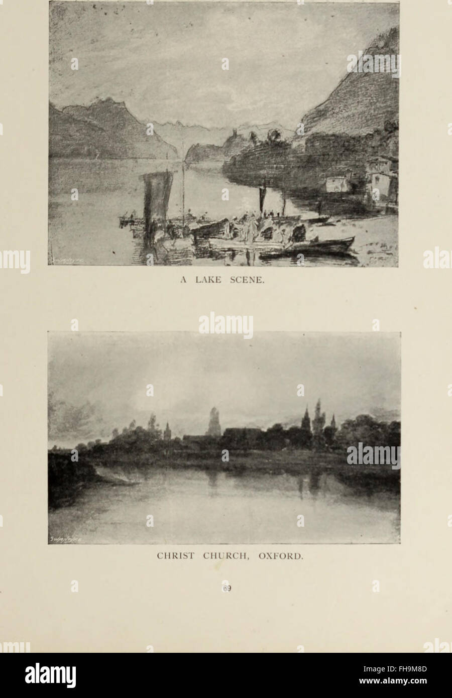 J m w turner drawing hi-res stock photography and images - Alamy