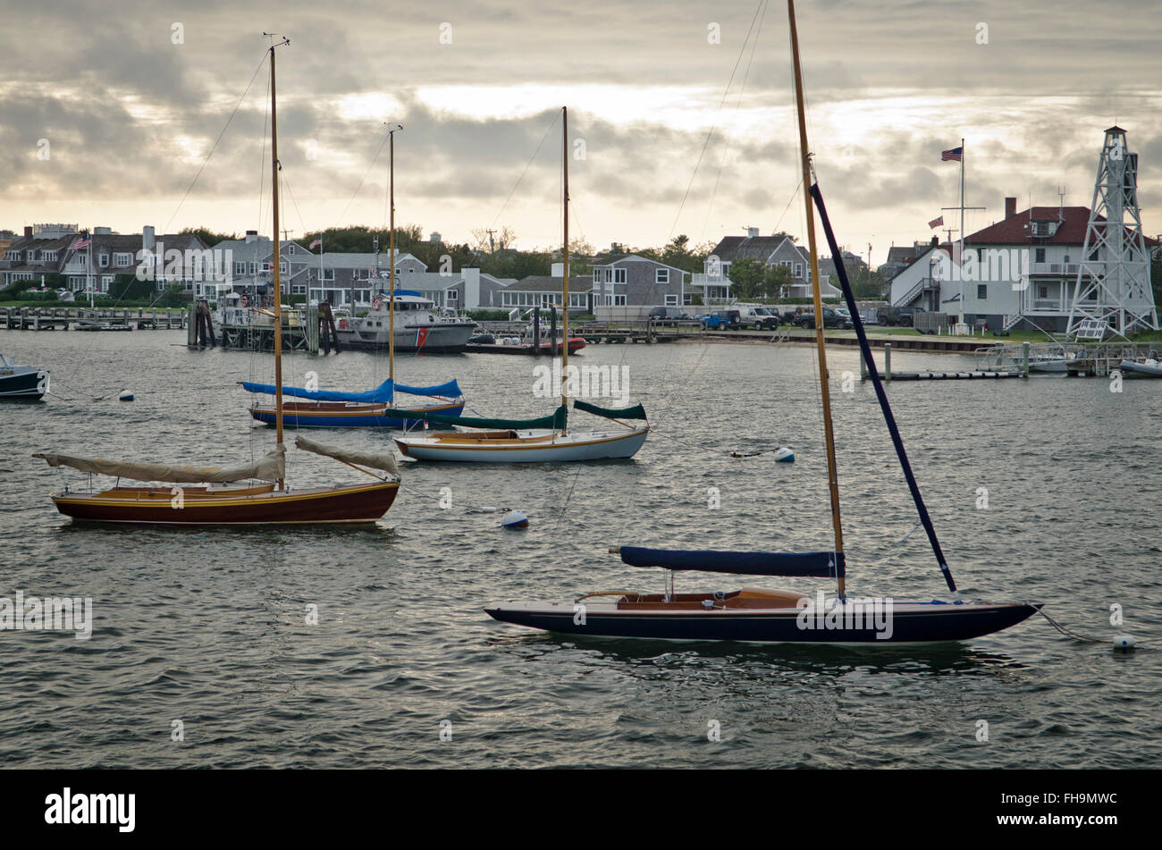 Sailing in Nantucket Stock Photo - Alamy