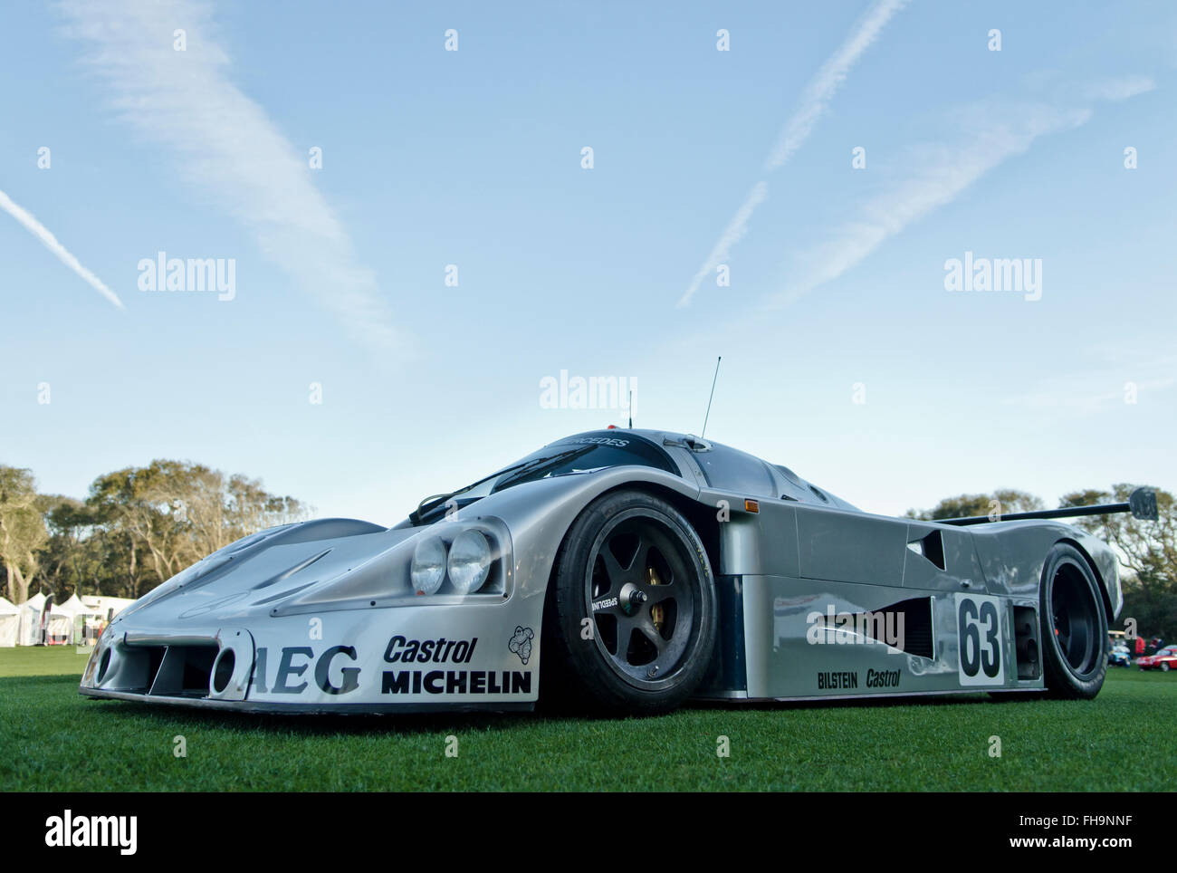 Mercedes Sauber c9 Stock Photo - Alamy