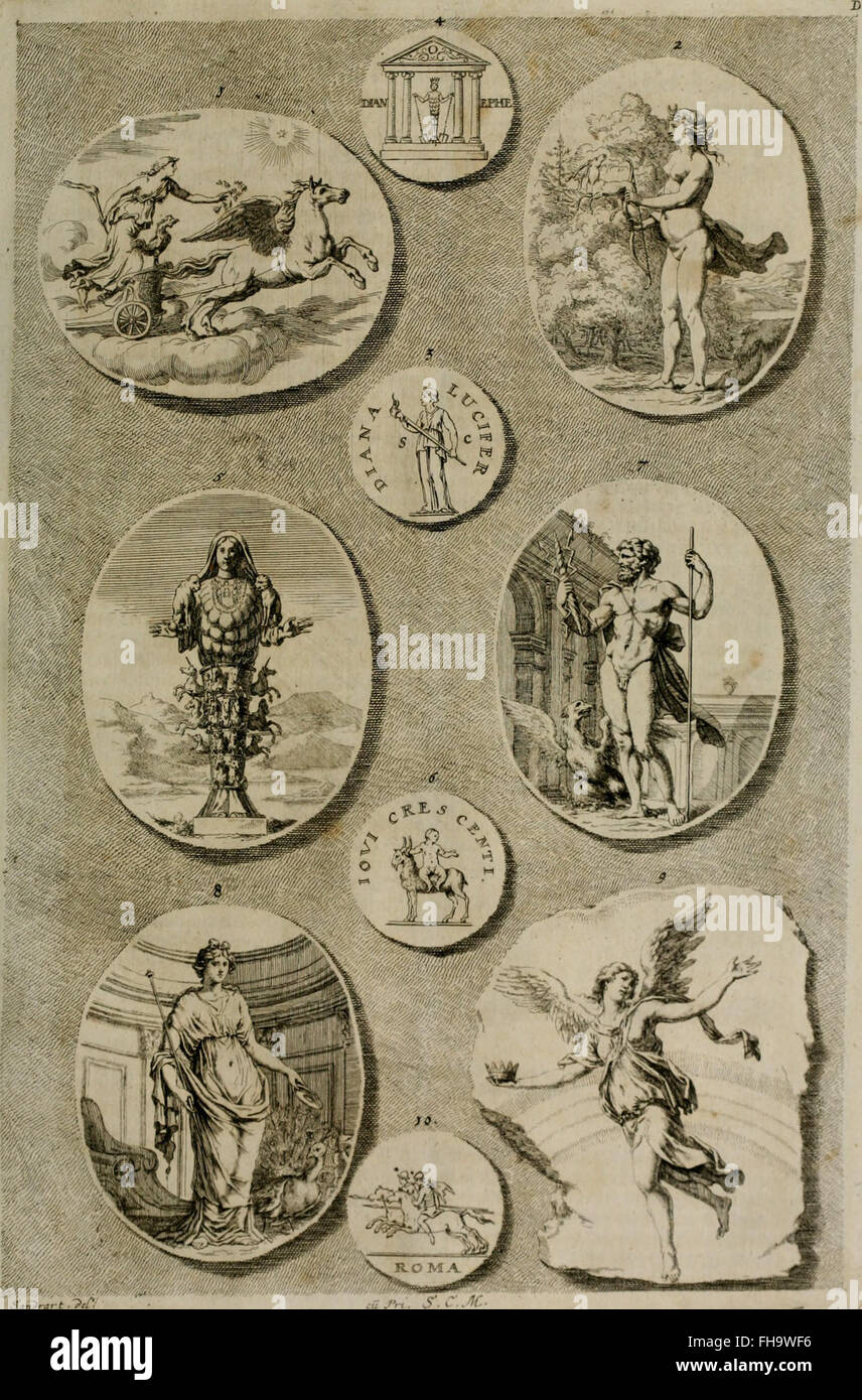 A classic work on the iconography of gods worshiped by the ancients ...