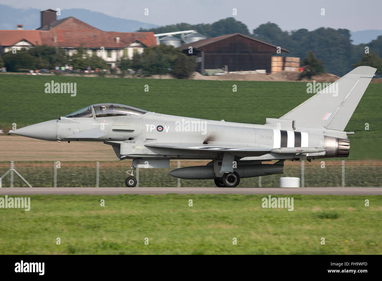 Royal Air Force (RAF) Eurofighter EF-2000 Typhoon multirole fighter ...