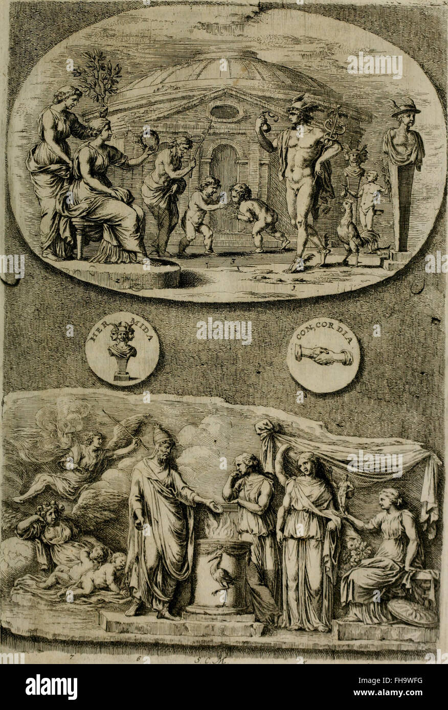 Iconologia deorum, or the representation of the gods worshipped by the ...