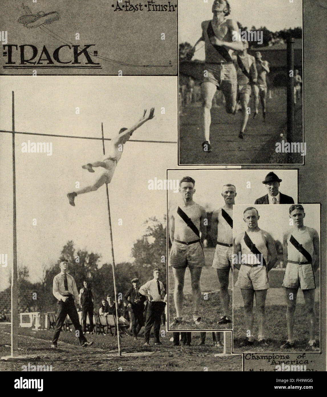 Documenting the athletic competitions hi-res stock photography and ...