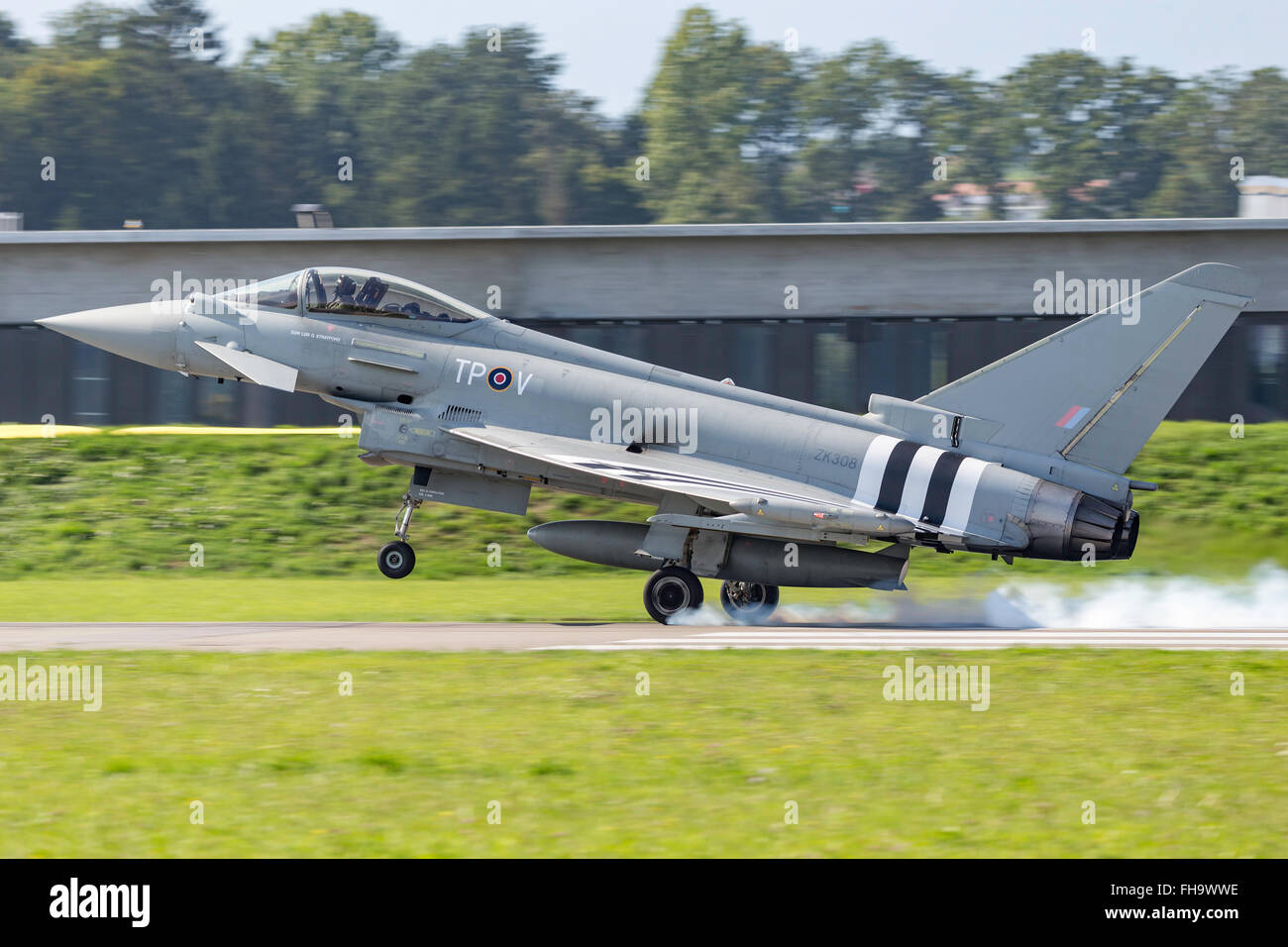 Royal Air Force (RAF) Eurofighter EF-2000 Typhoon multirole fighter ...