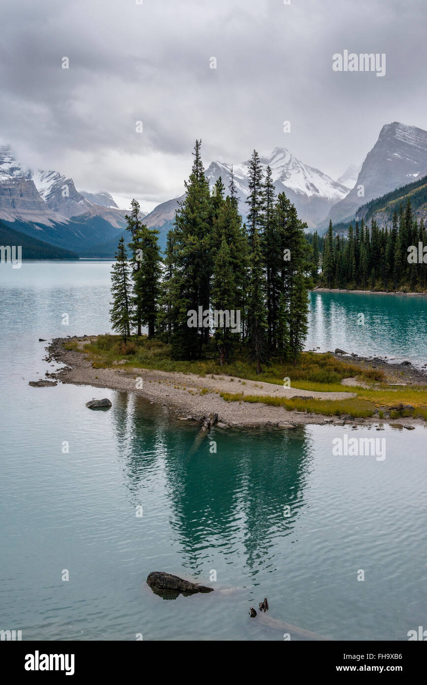 Spirit Island, Maligne Lake, Jasper National Park, Alberta, Canada ...