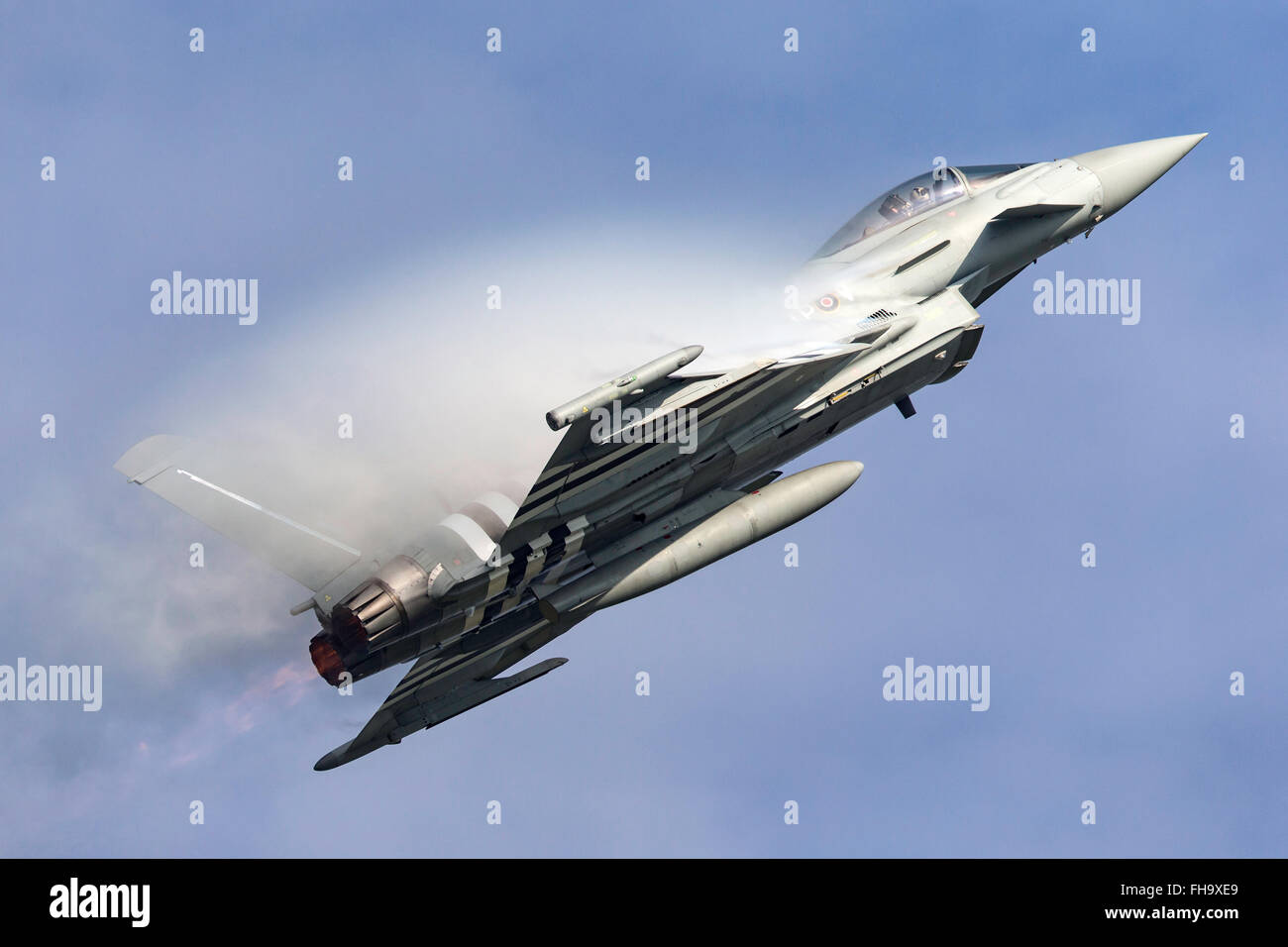 Royal Air Force (RAF) Eurofighter EF-2000 Typhoon multirole fighter ...