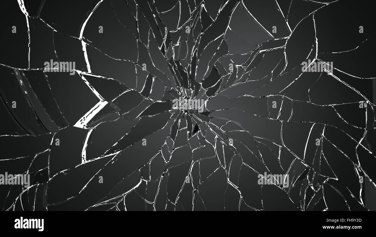 Glass breaking pieces isolated on white. Large resolution Stock Photo ...