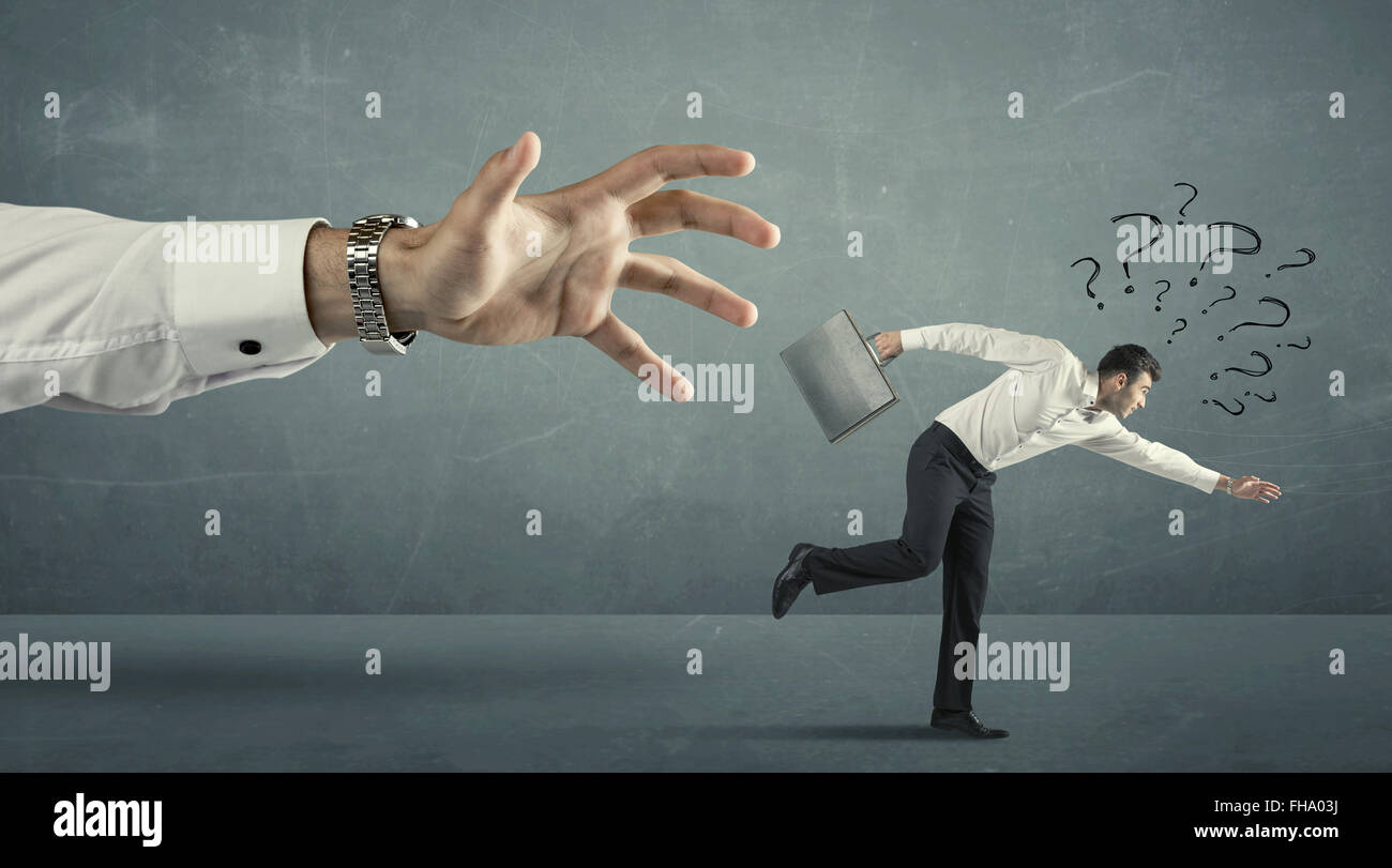 Man running career hand draw hi-res stock photography and images - Alamy