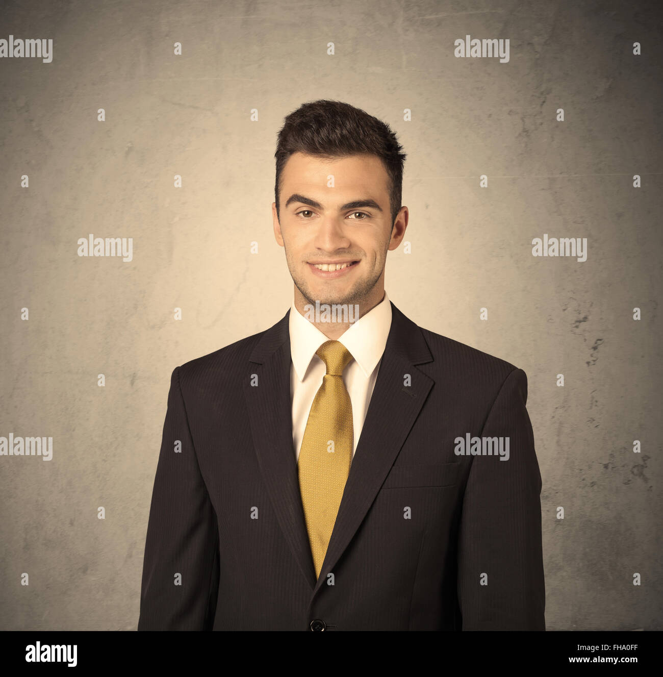 Sales worker making face expressions Stock Photo - Alamy