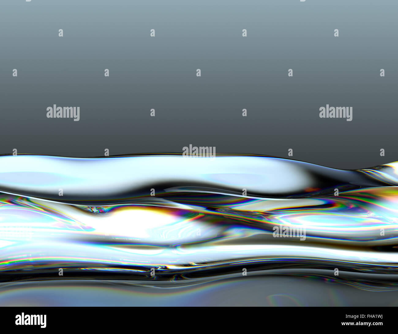 Oil or gasoline waves with oily pattern. Large resolution Stock Photo ...