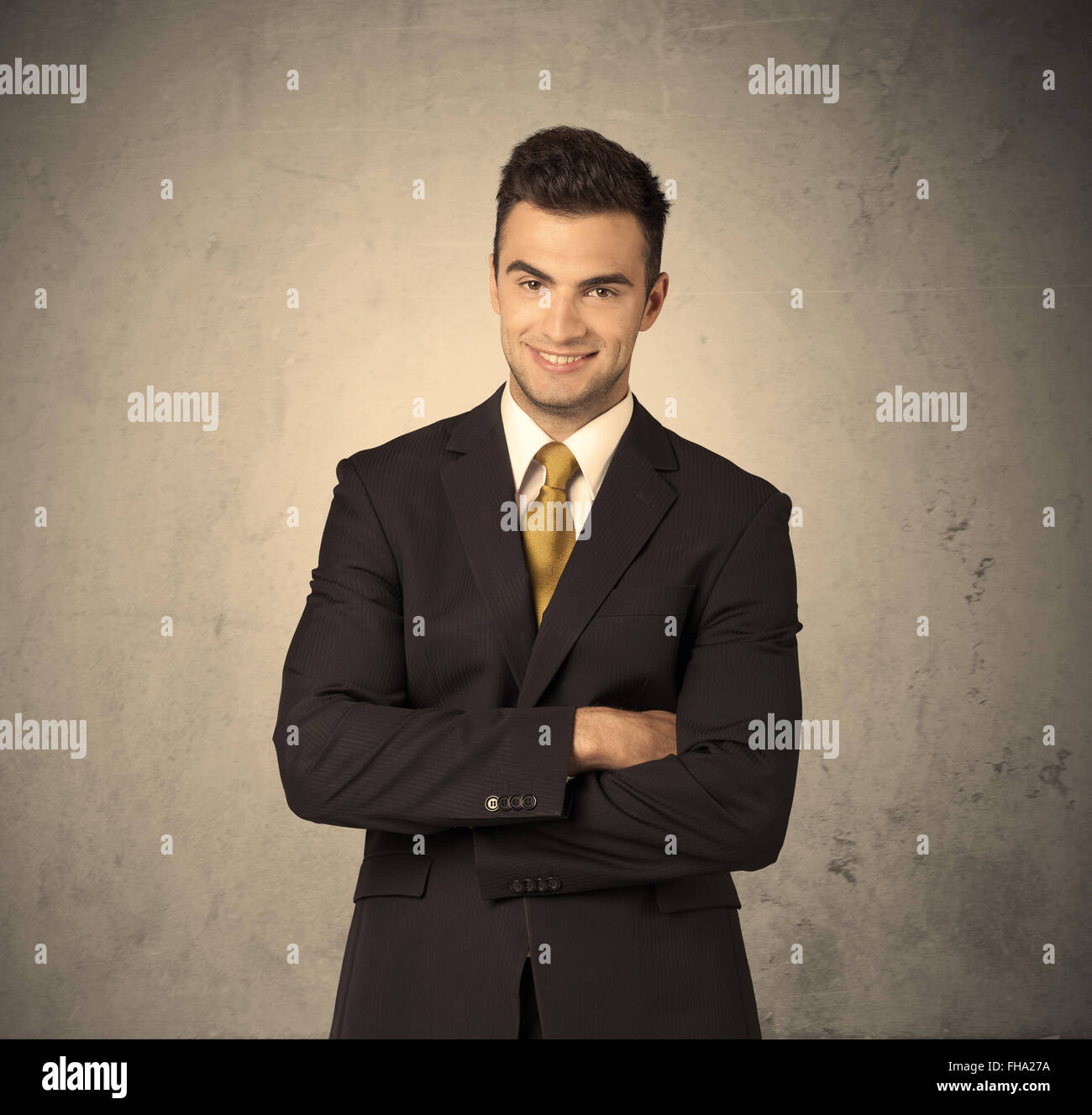 Sales worker making face expressions Stock Photo - Alamy