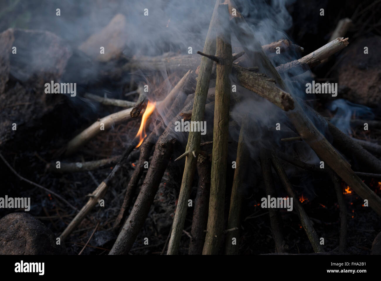 Fire sticks hi-res stock photography and images - Alamy