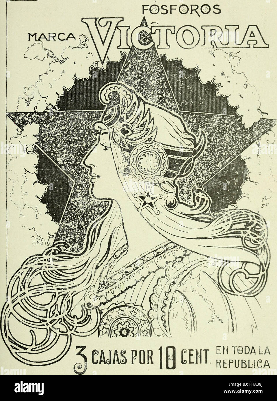 A visual work from 1900 depicting the representation of women ...
