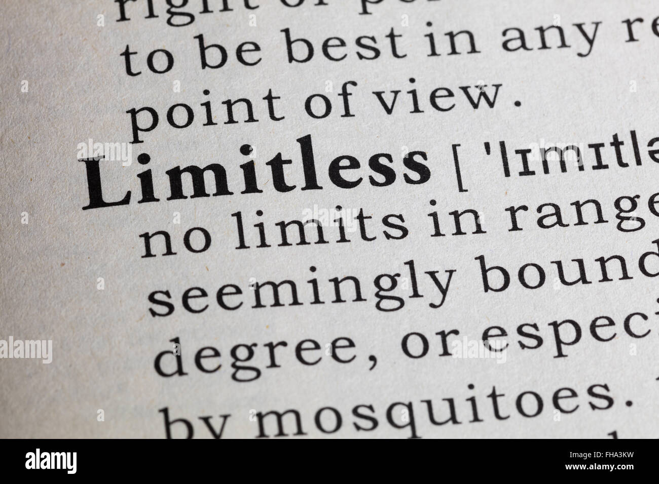 We are limitless hi-res stock photography and images - Alamy