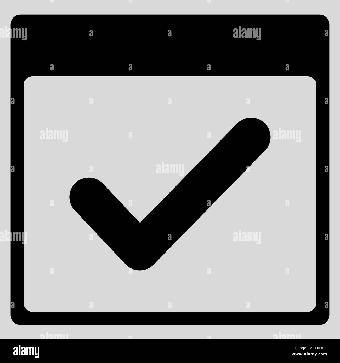 Valid Date Icon Stock Photo - Alamy