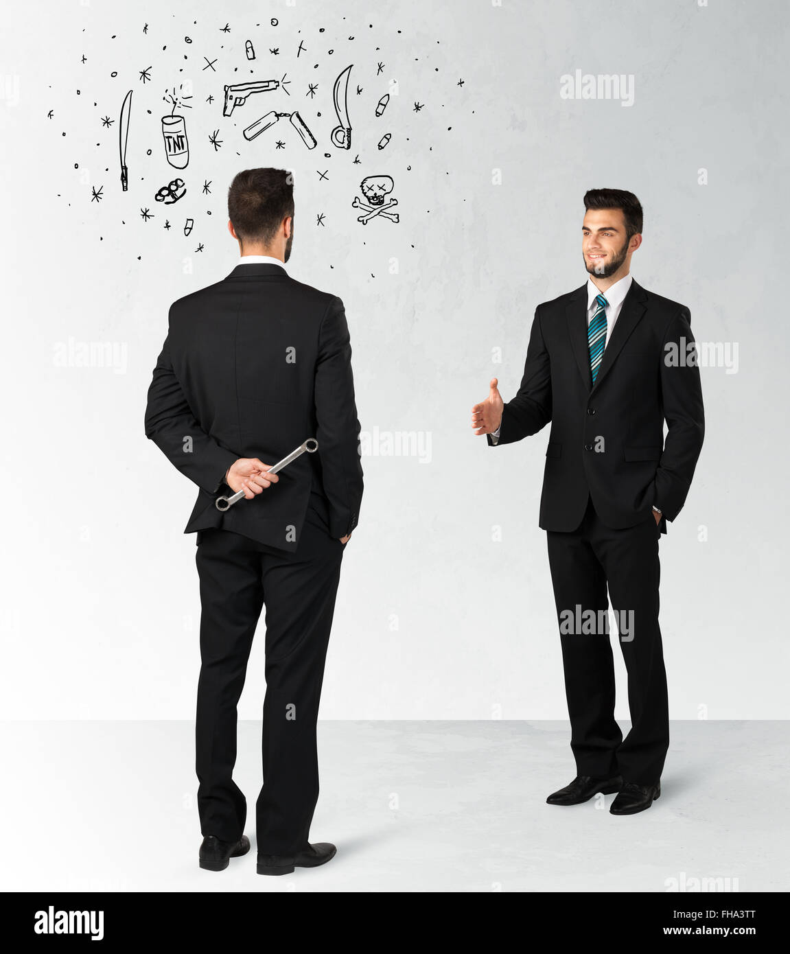 Ruthless business concept Stock Photo - Alamy