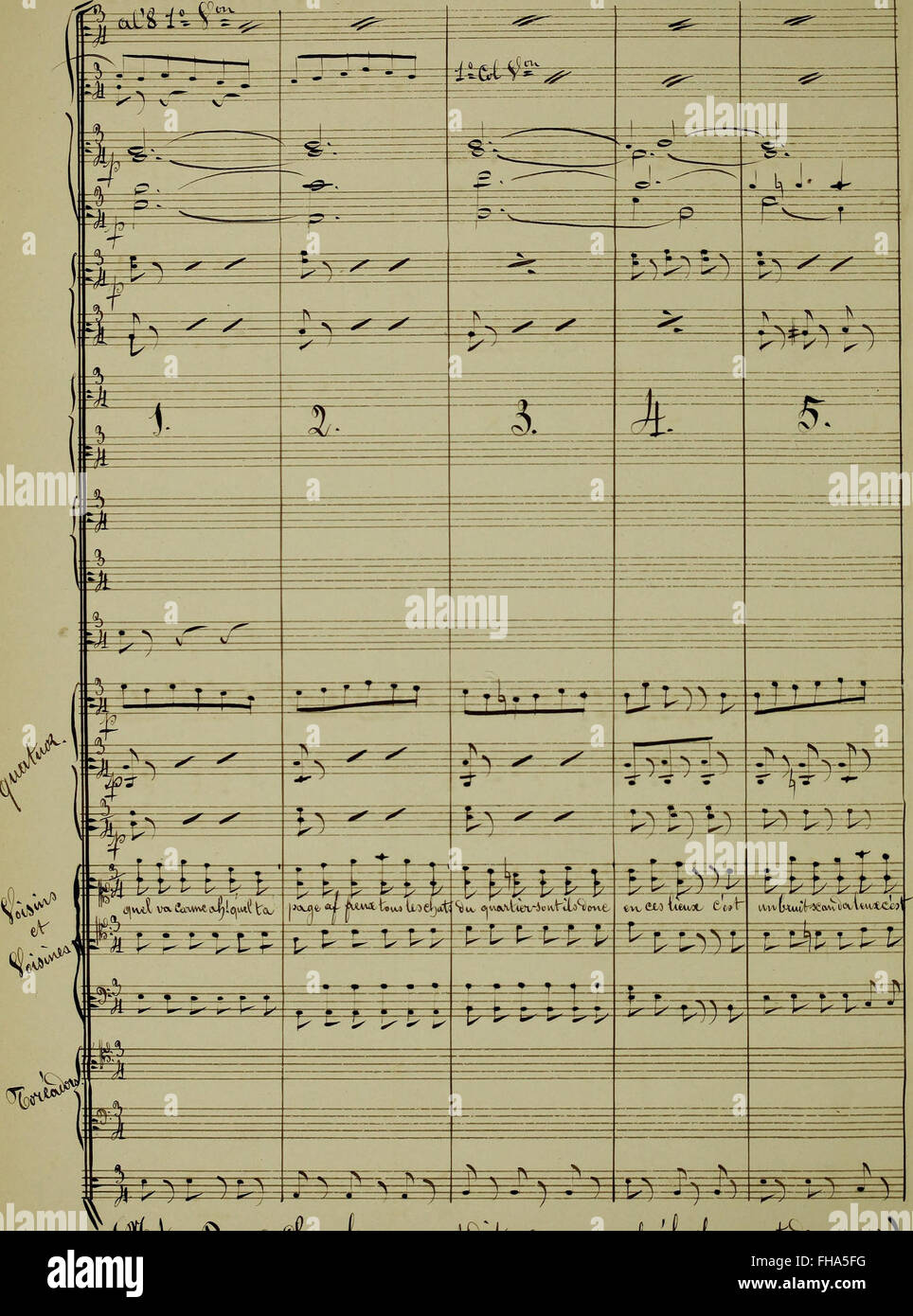 A 19th-century comic opera in three acts, depicting the last days of ...