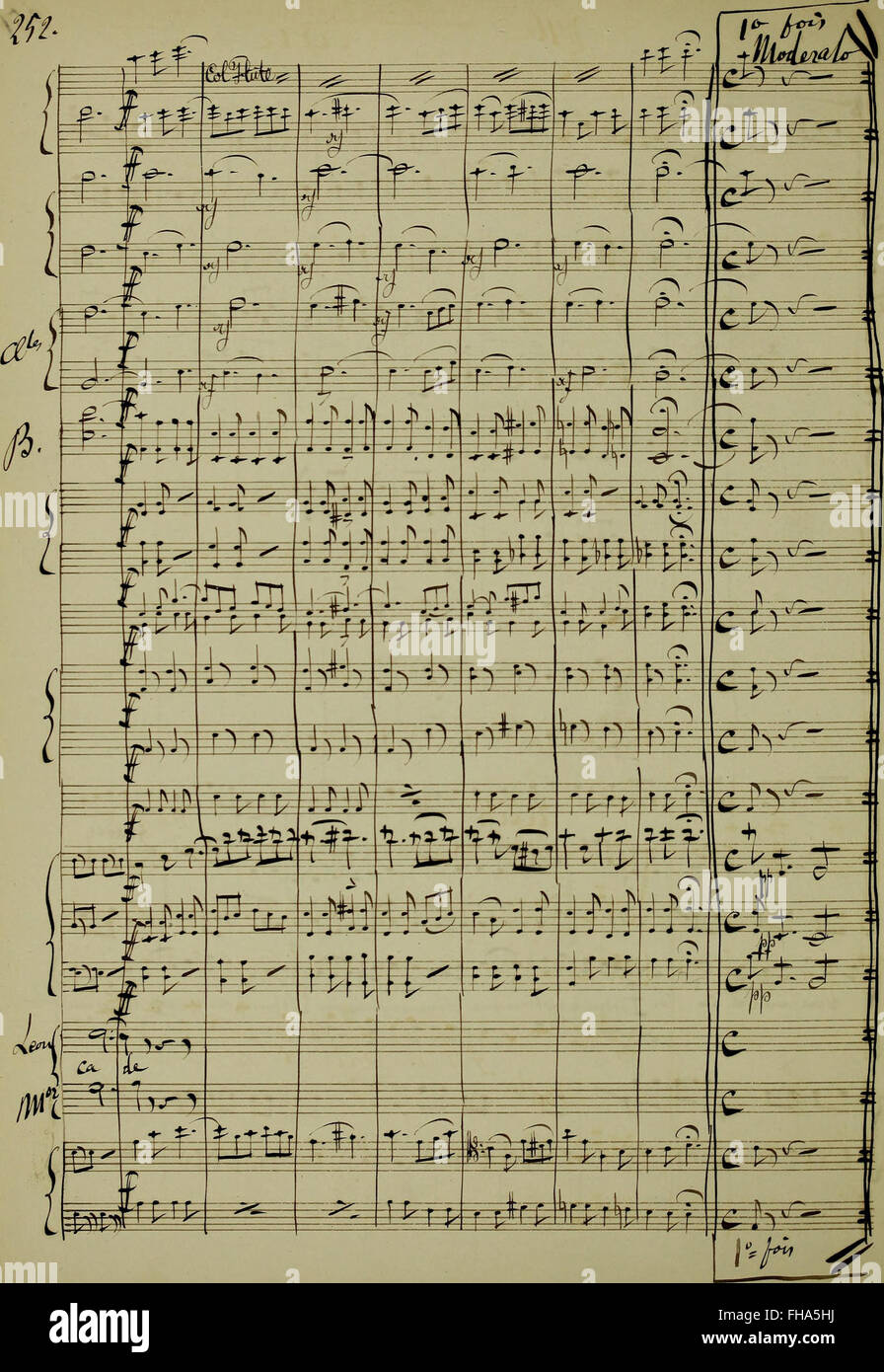 A comic opera from 1880 titled 'Le dernier des Boabdil', depicting the ...