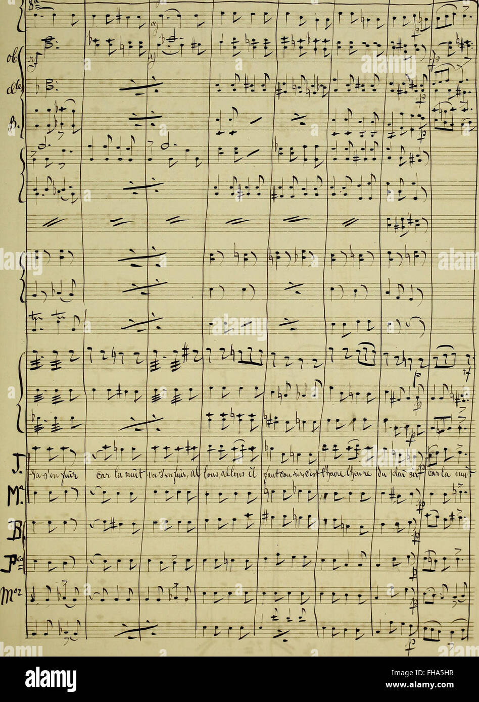 A comedic opera from 1880, 'Le dernier des Boabdil,' depicting the last ...