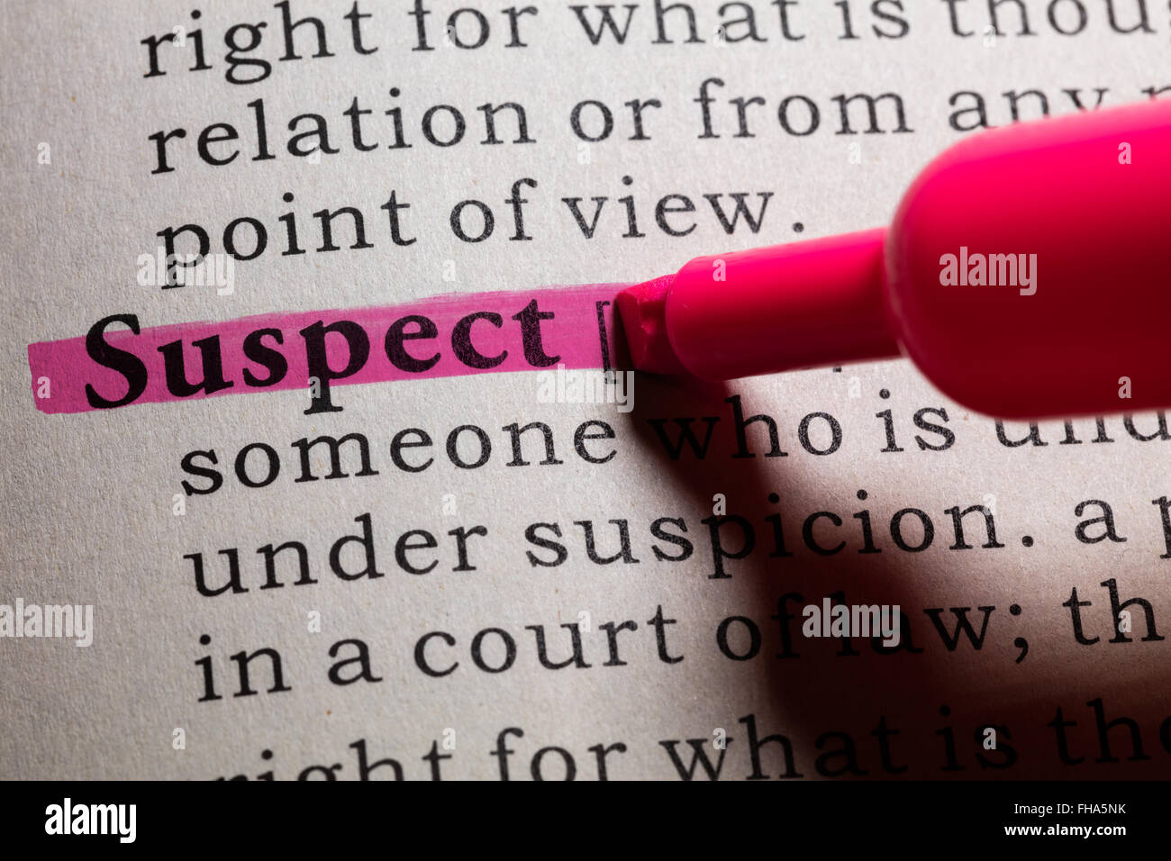 Suspect hi-res stock photography and images - Alamy