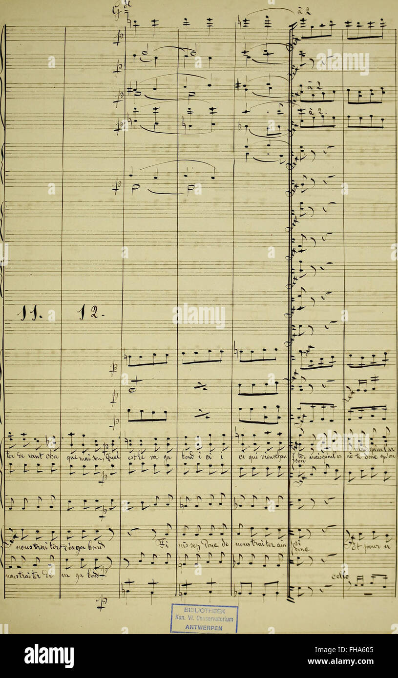 A three-act comic opera from 1880, depicting the story of Boabdil, the ...