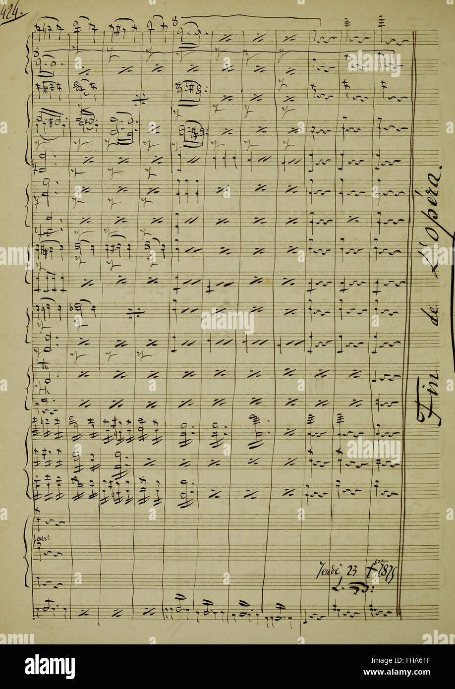 A 1880 French comic opera, 'Le dernier des Boabdil,' exploring ...