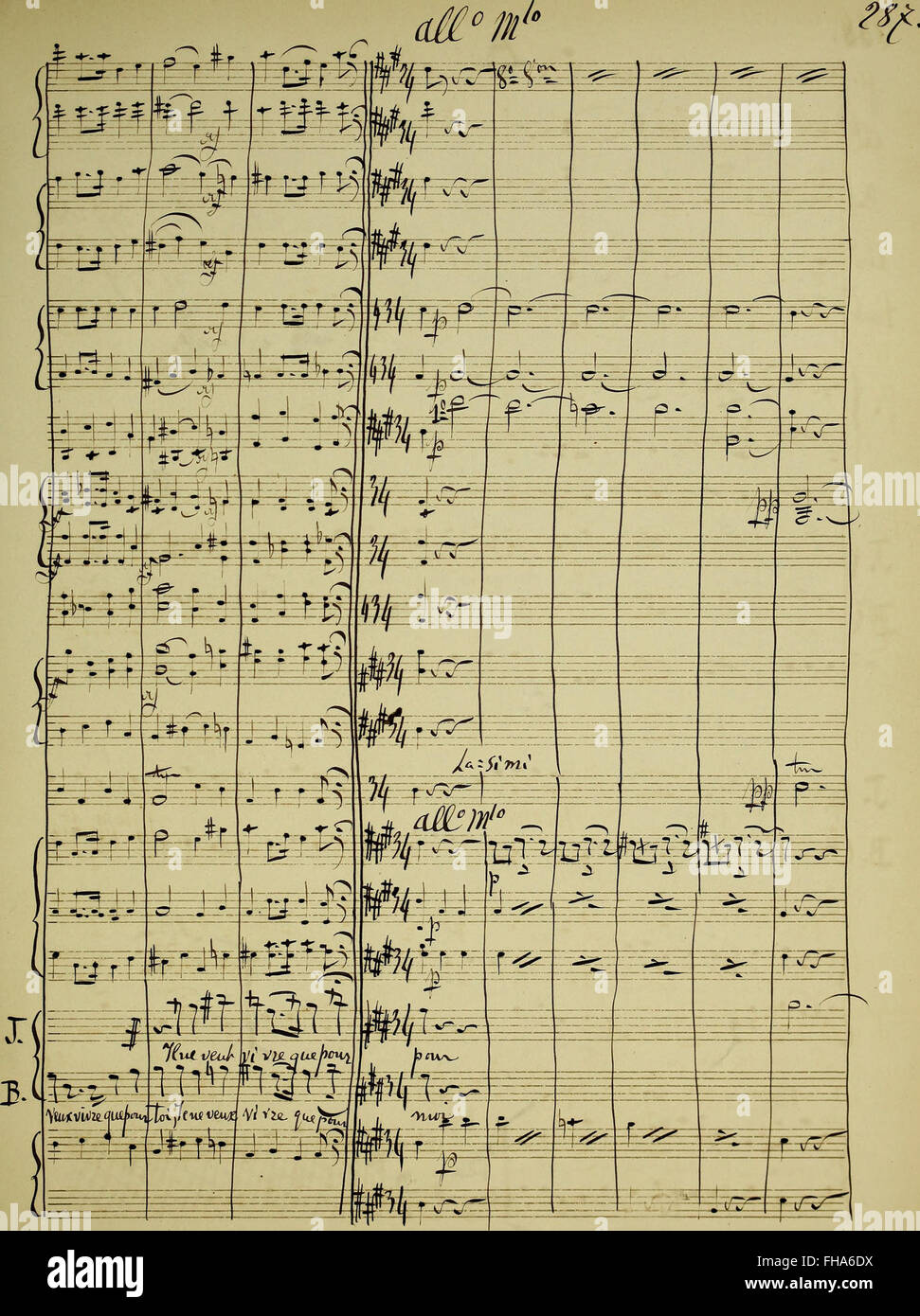 A 1880 comic opera 'Le dernier des Boabdil,' depicting the fall of ...