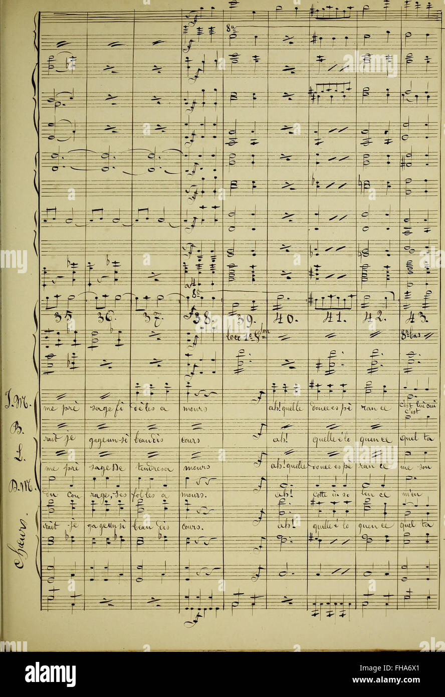 A 1880 comic opera titled 'Le dernier des Boabdil', depicting a ...