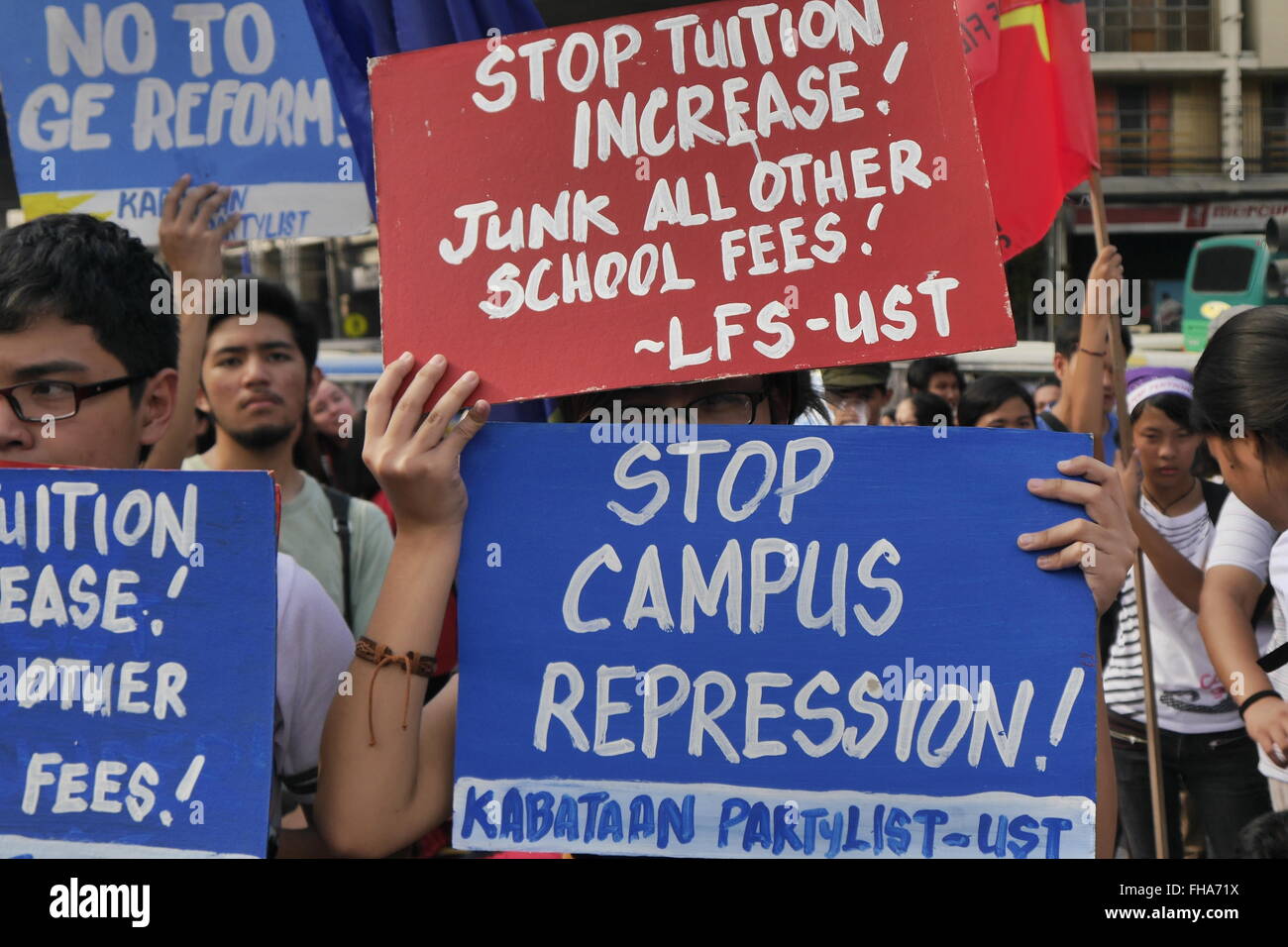 Student demonstration manila hi-res stock photography and images - Alamy