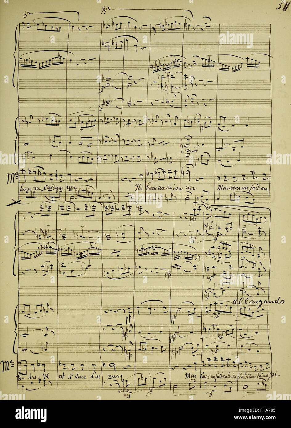 The Last of Boabdil, a comic opera in 3 acts, 1880 Stock Photo - Alamy