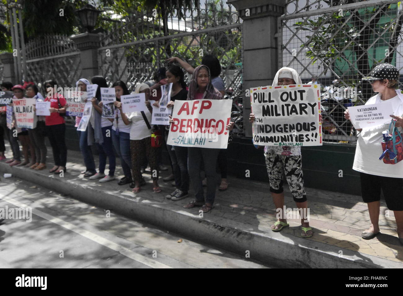 Salinlahi, alliance for children's concern, are voicing out for the ...
