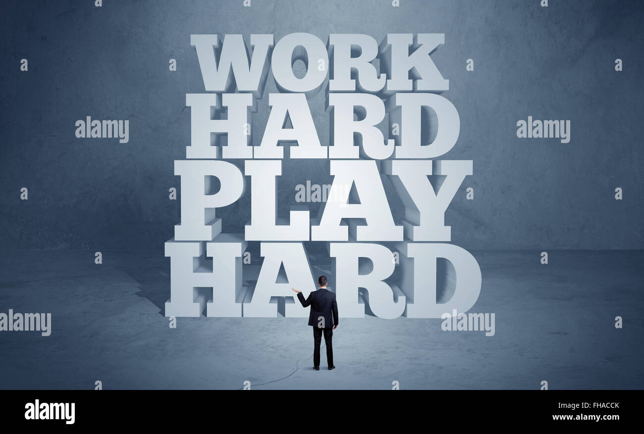 Hard working motivation for business person Stock Photo - Alamy