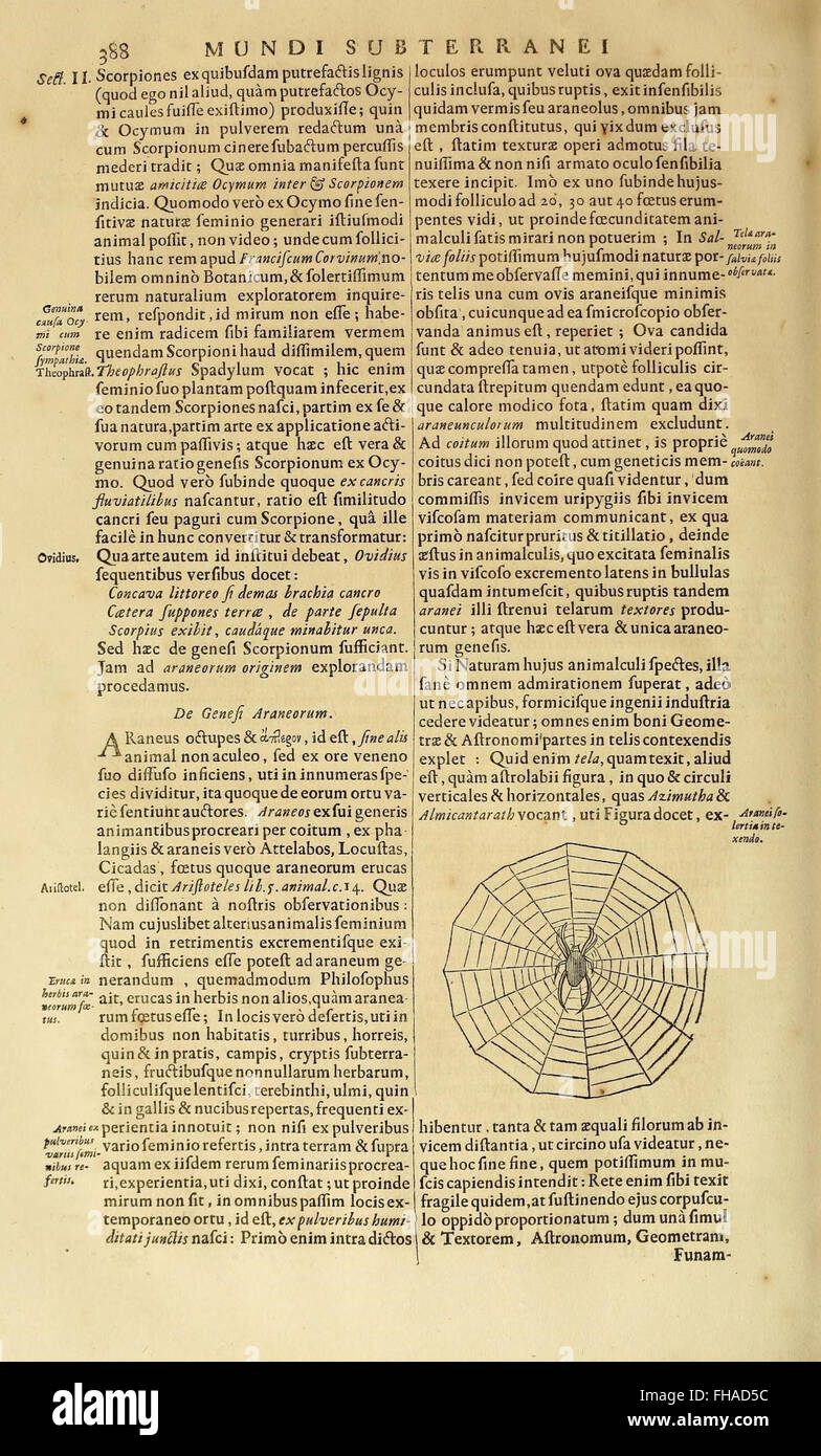 Mundus Subterraneus: A work on the study of the earth's hidden realms ...