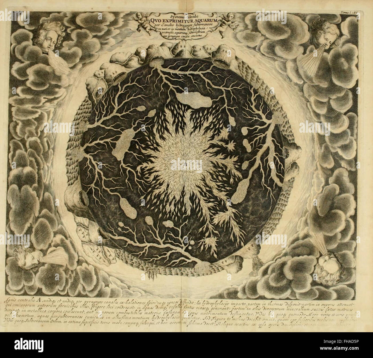 An early work detailing subterranean phenomena, covering various ...