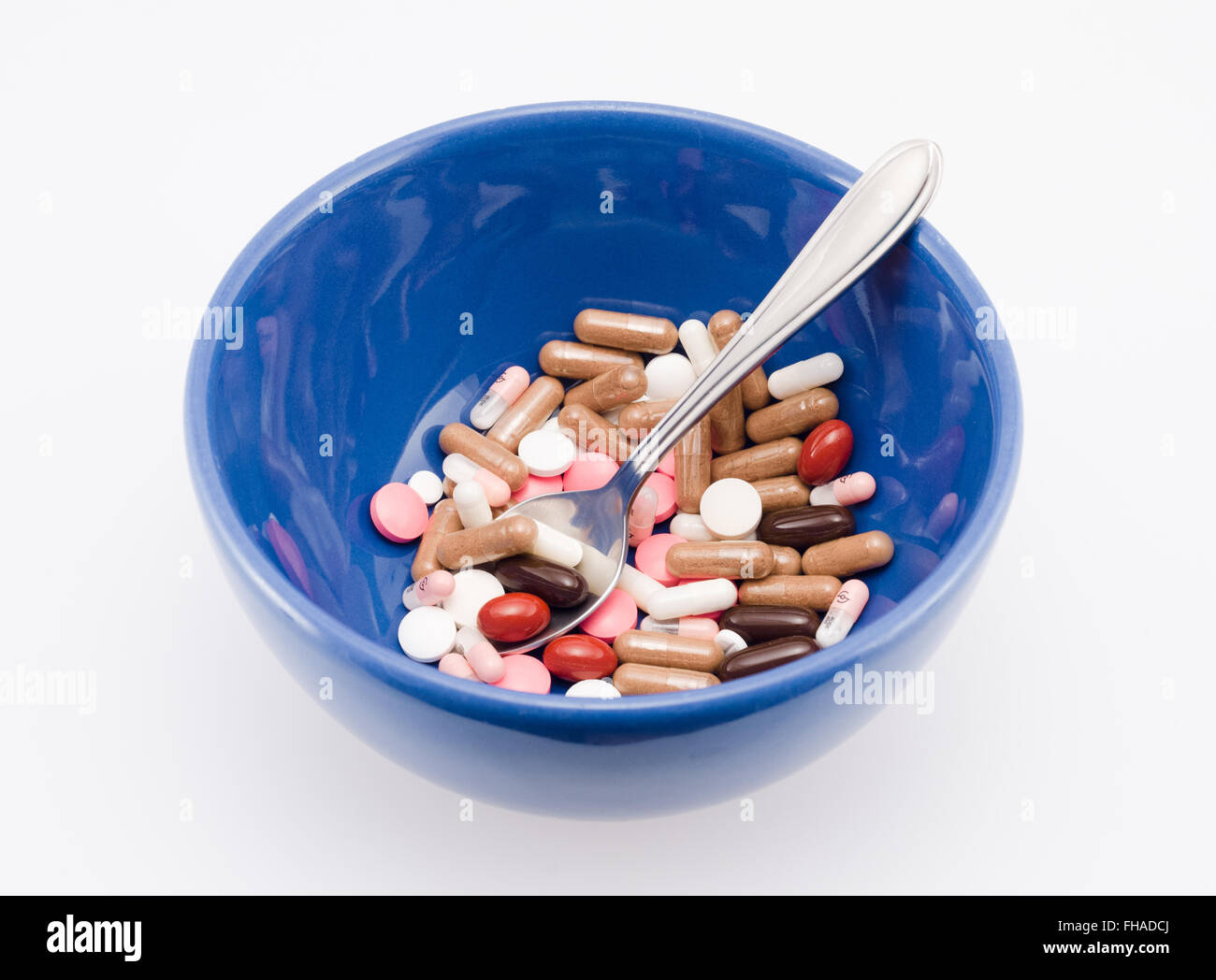 Pills in a bowl hi-res stock photography and images - Alamy