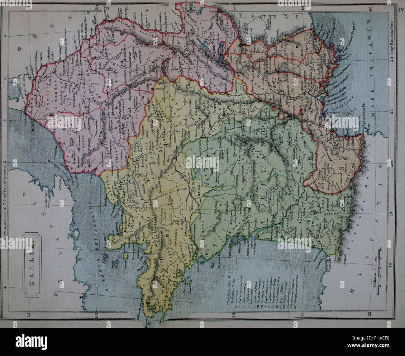 Atlas of ancient and classical geography (1909 Stock Photo - Alamy