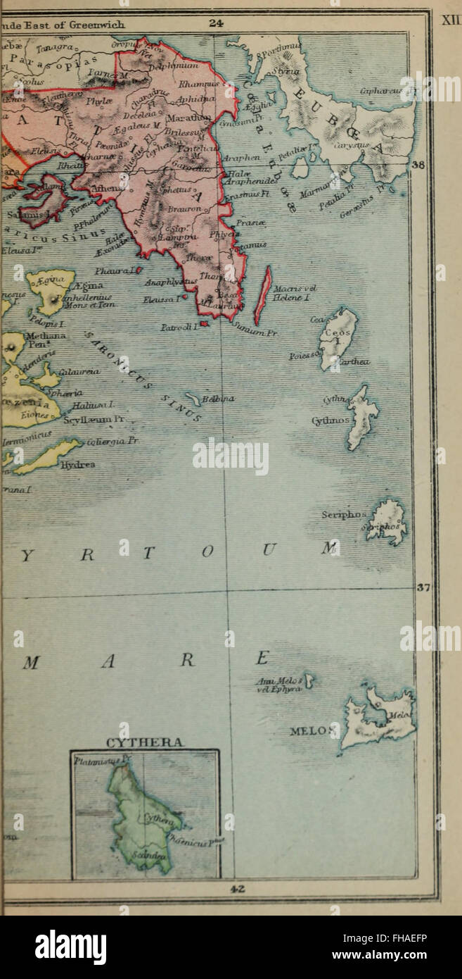 Atlas of Ancient and Classical Geography (1909): A historical reference ...